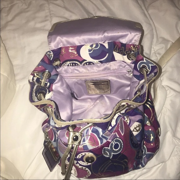 Coach | Bags | Coach Limited Edition Pop C Poppy Backpack 8341 | Poshmark
